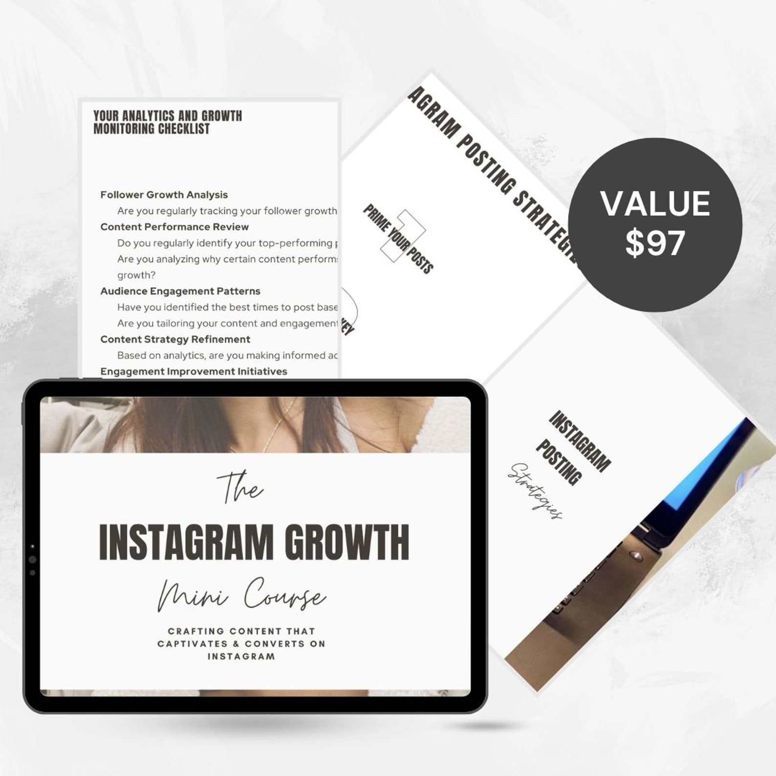 The Mini Instagram Growth Course With MRR/PLR | 3 Hour Instagram Game ...