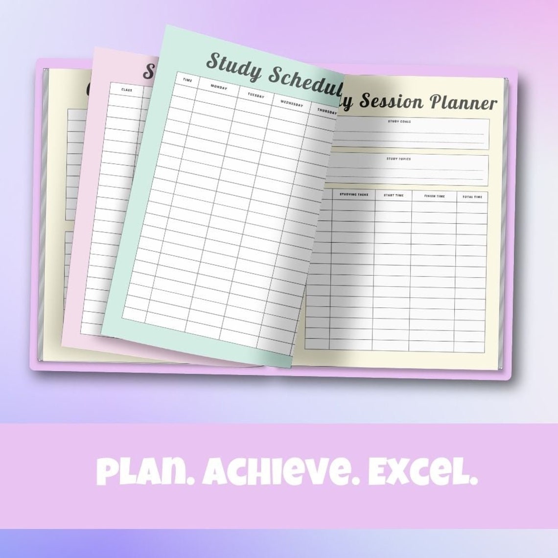 Student Planner Printable, Academic Planner, College Student Planner ...