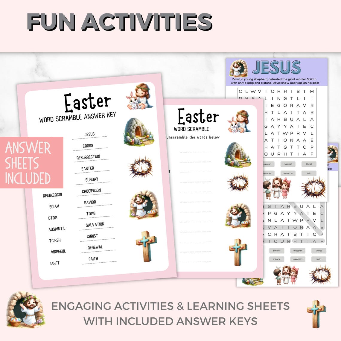 Easter Activity and Lesson Plan Bundle| Sunday School Lesson Plan ...