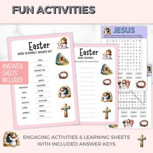 Easter Activity and Lesson Plan Bundle| Sunday School Lesson Plan ...
