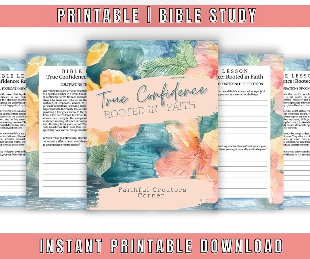 True Confidence Rooter in Faith| Building Your Relationship With God ...