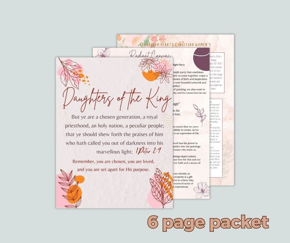 Women's Ministry Paint Night Devotional PLR L Package| Women's ...