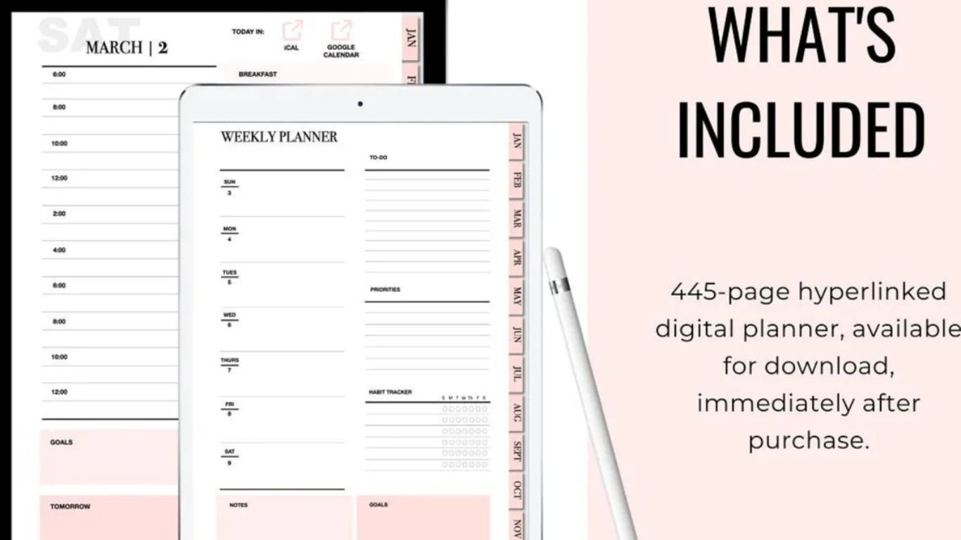 PLR Google Sheets Digital Planner| Master Resell Rights| Commercial ...