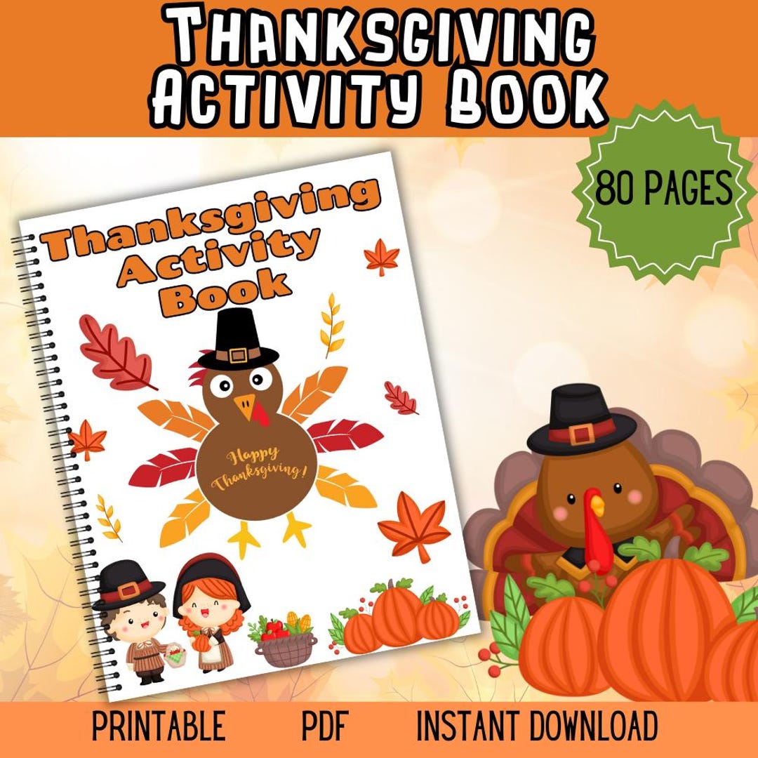 Thanksgiving Kids Craft Bundle | Thanksgiving Coloring Pages ...