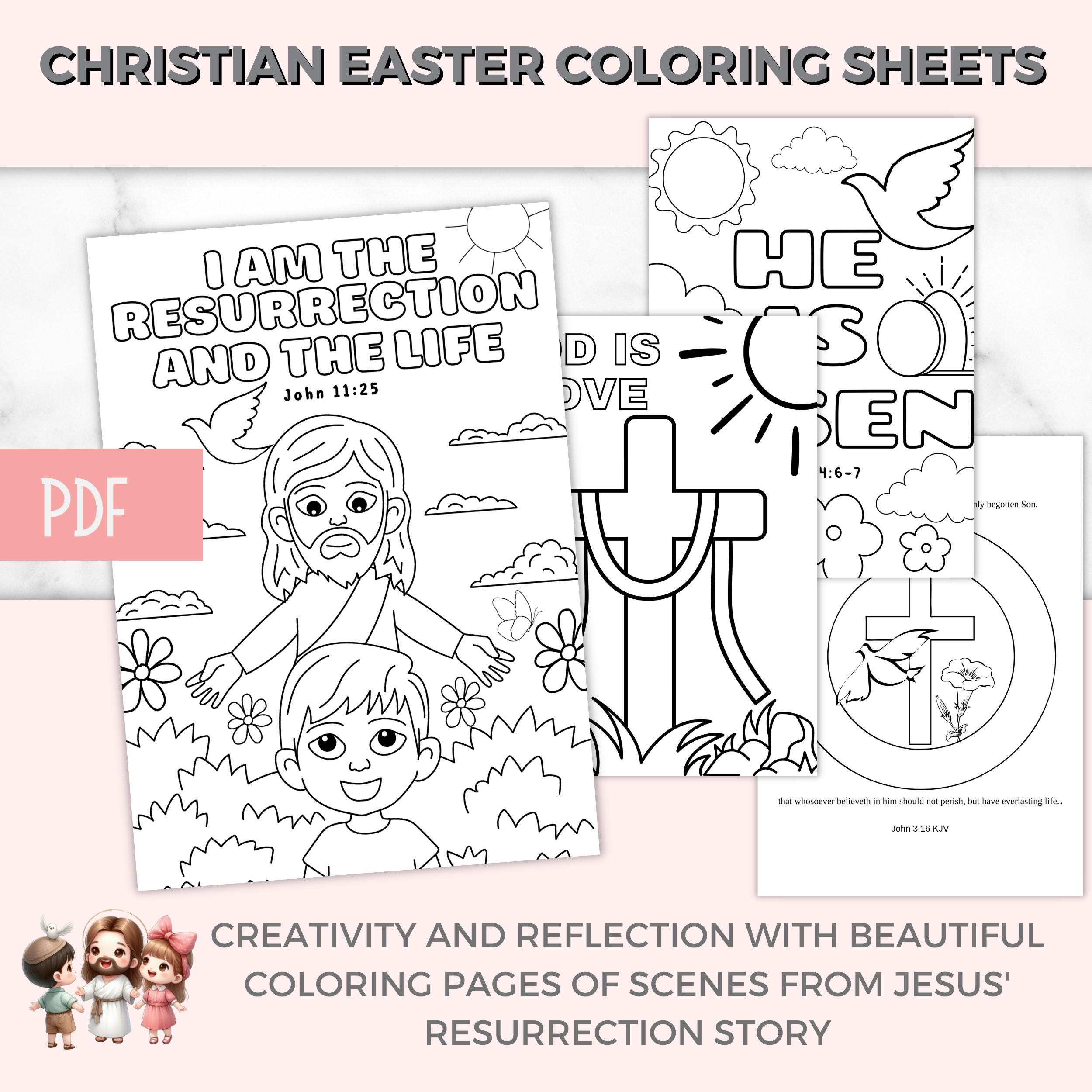 Easter Activity and Lesson Plan Bundle| Sunday School Lesson Plan ...