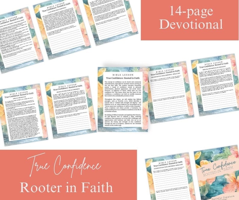 True Confidence Rooter in Faith| Building Your Relationship With God ...