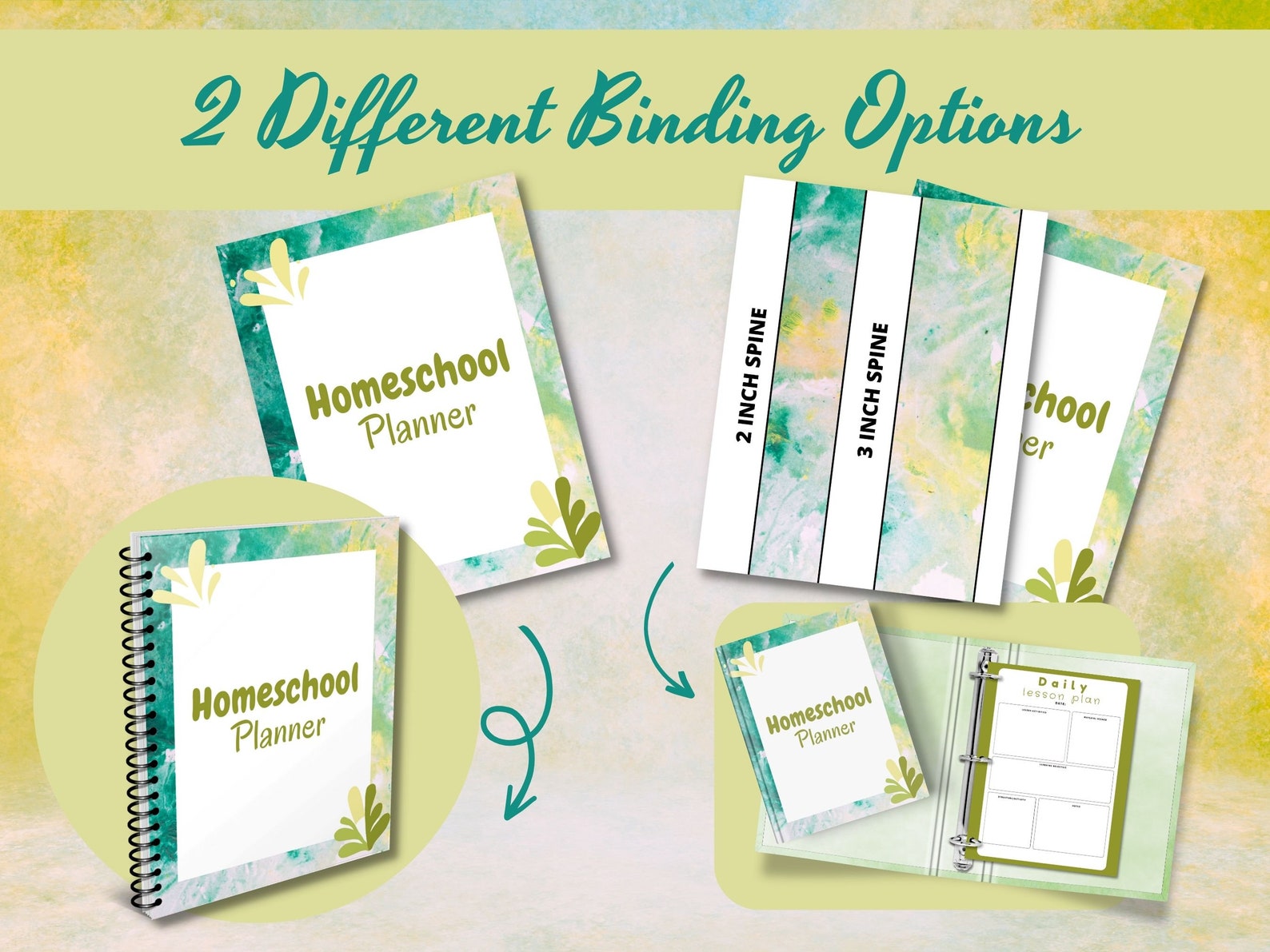 100pg HOMESCHOOL Planner Printable, Home School Teacher, Academic ...