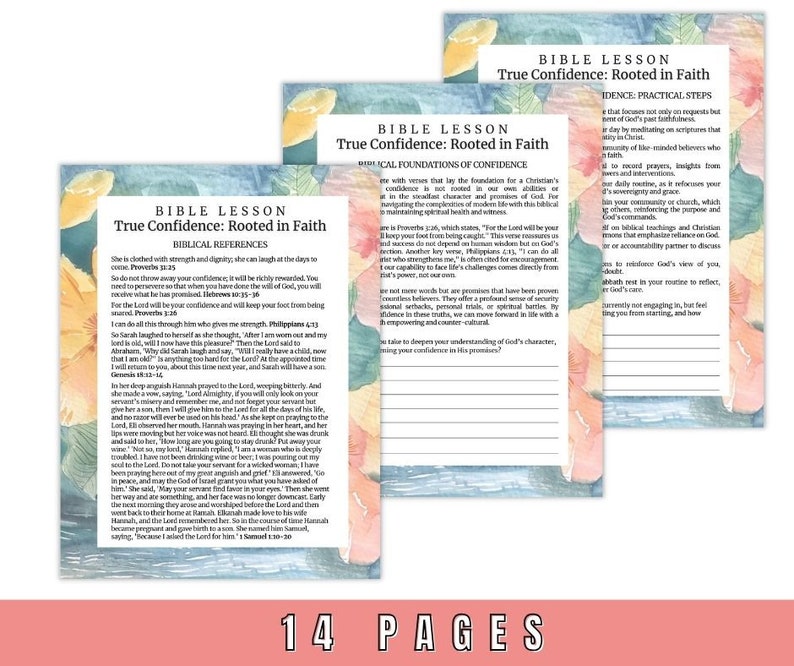 True Confidence Rooter in Faith| Building Your Relationship With God ...