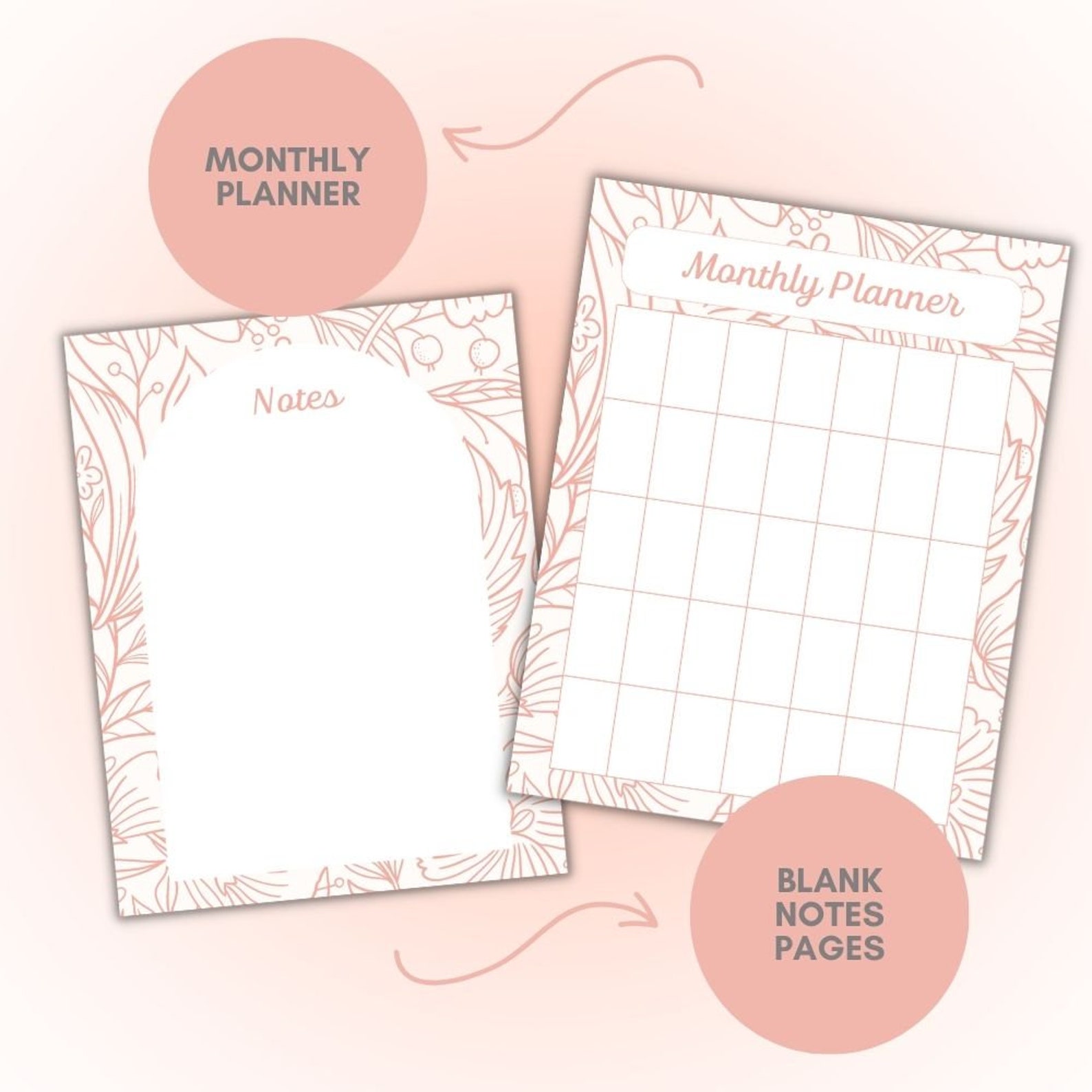 Spring Floral Journal Printable Spring Planner| Journal Prompts ...