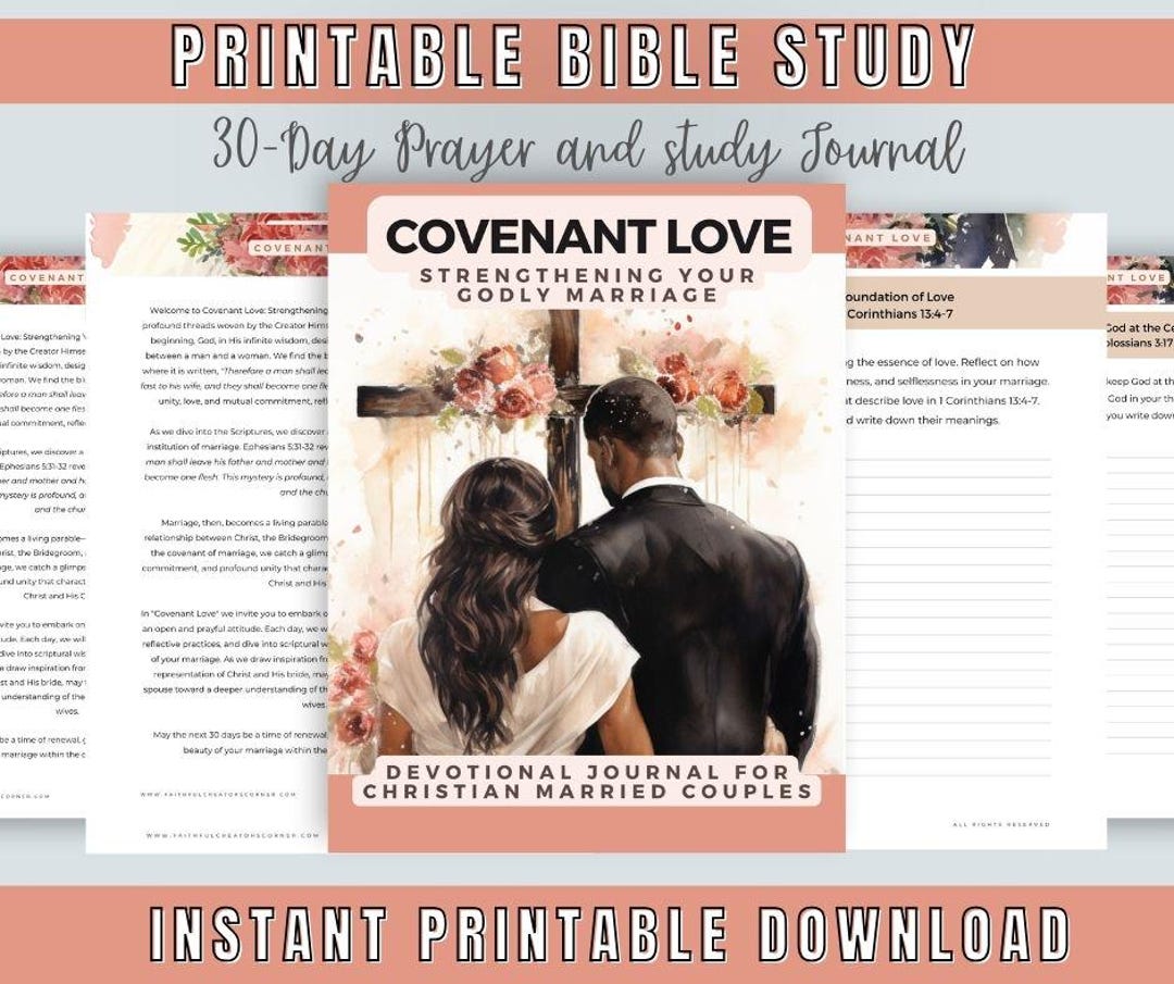 Covenant Love Strengthening Your Godly Marriage A 30-day Couples ...
