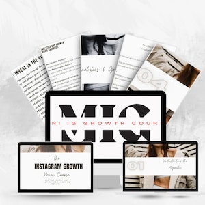 The Mini Instagram Growth Course With MRR/PLR | 3 Hour Instagram Game ...