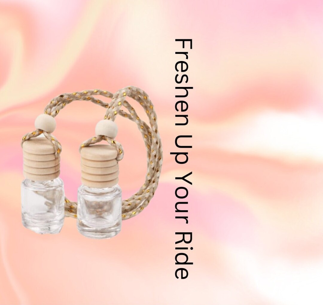 Hanging Glass Round Car Diffuser,clear Truck Air Freshener,essential ...