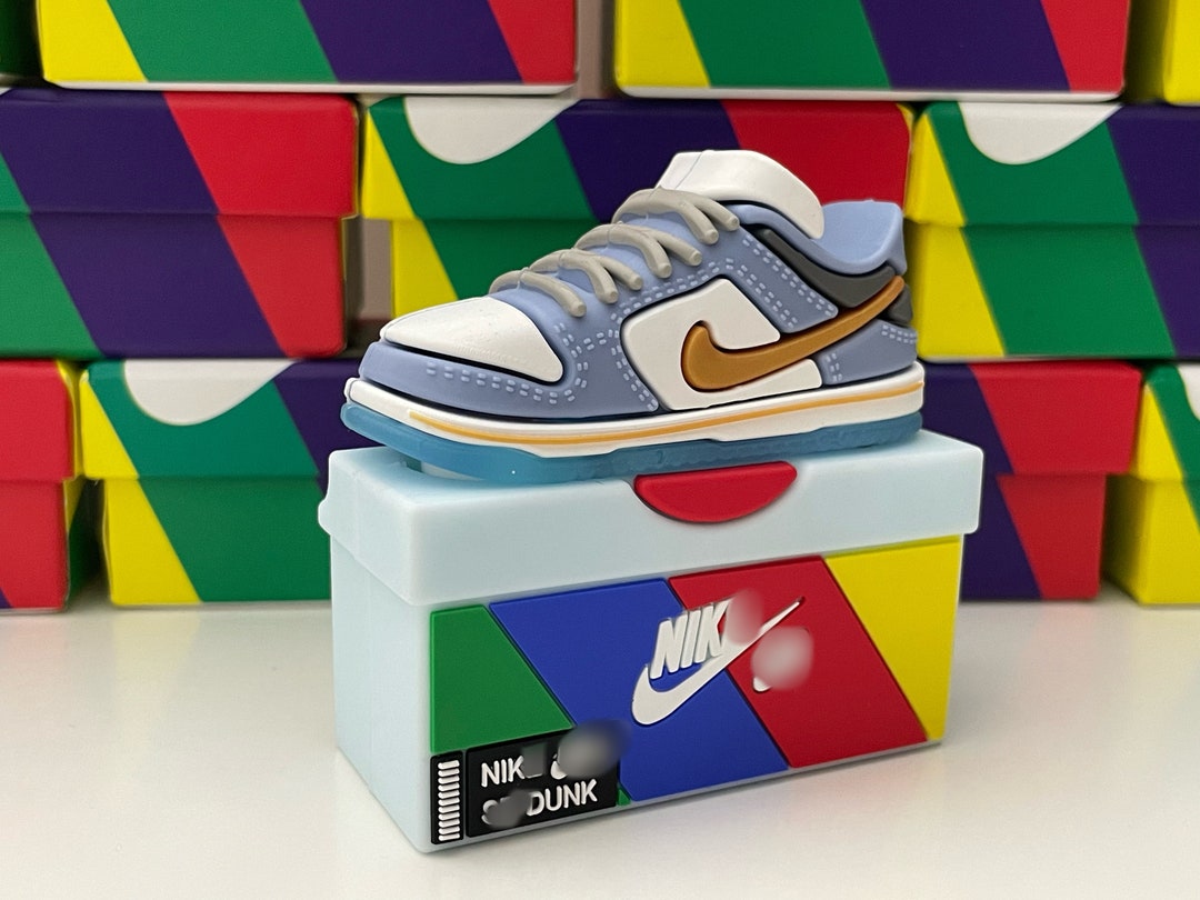 Nik Dun Low Sneaker Shoebox Designs AirPod Case - Etsy