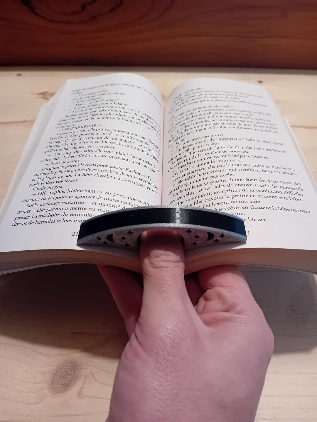 3D Printed Reading Ring / Page Holder / Book Holder / Bookmark - Etsy UK