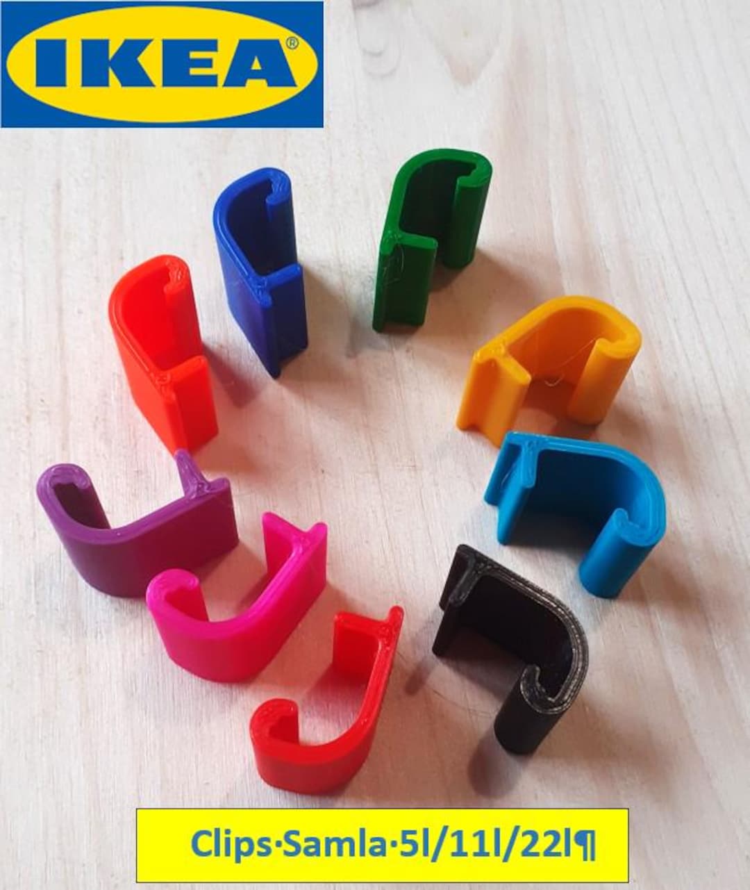 Samla Clips for Ikea samla Box Lid 5L, 11L and 22L - Etsy