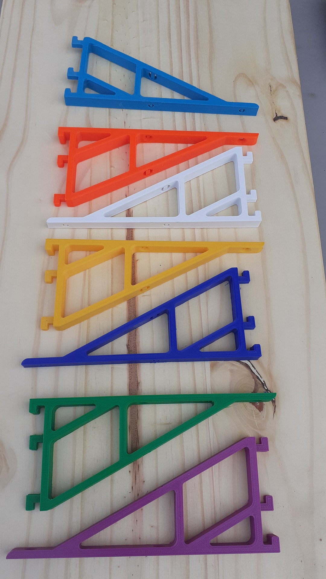 Set of 2 Pegboard Shelf Supports Skadis & Uppspel - Etsy