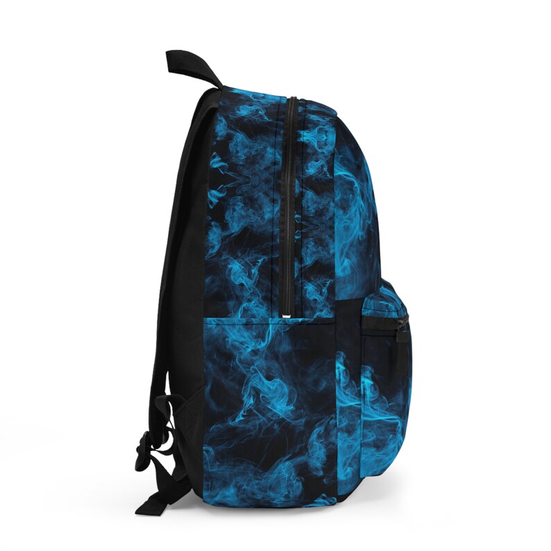 Backpack, Blue Smoke Backpack, Kids Backpack, Adult Backpack, Unique ...