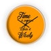 Time is Precious Wall Clock, Motivational Clock, Inspirational Wall ...