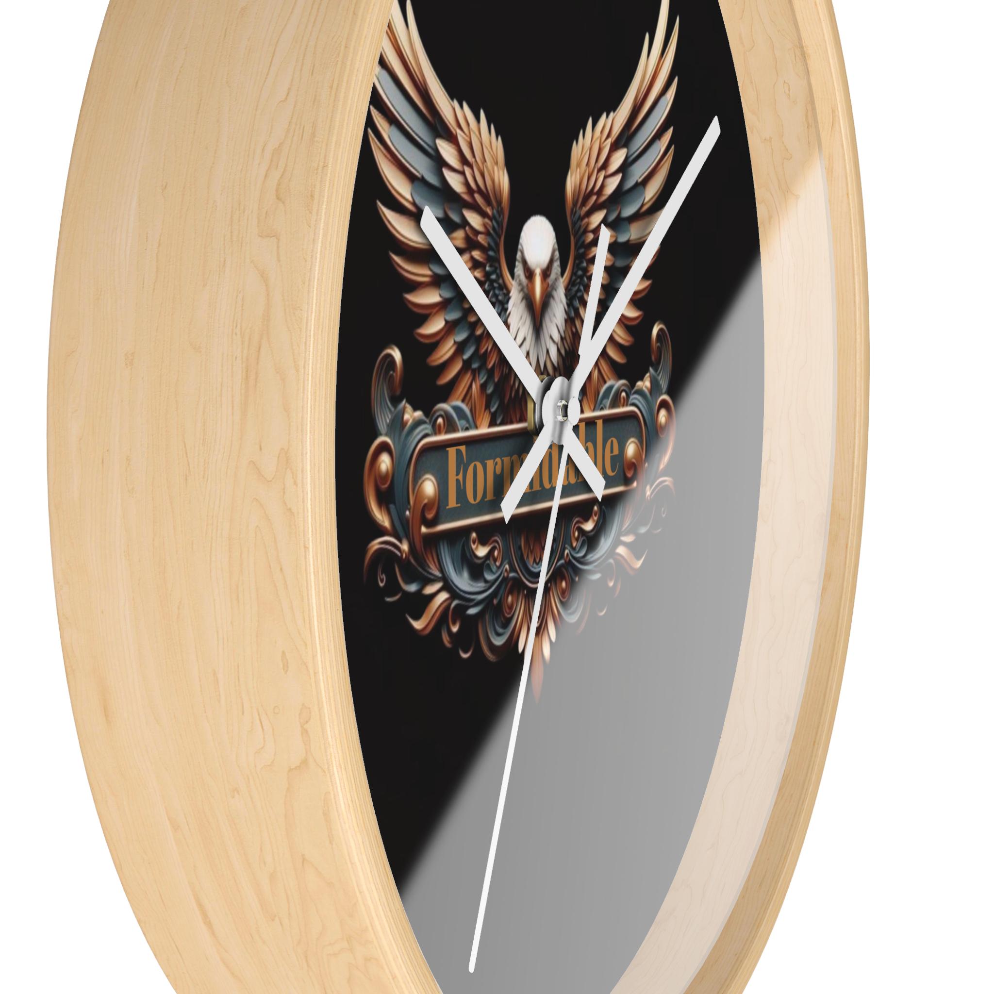 Eagle Wall Clock, Eagle Clock, Ornate Eagle Clock, Bird Wall Clock ...