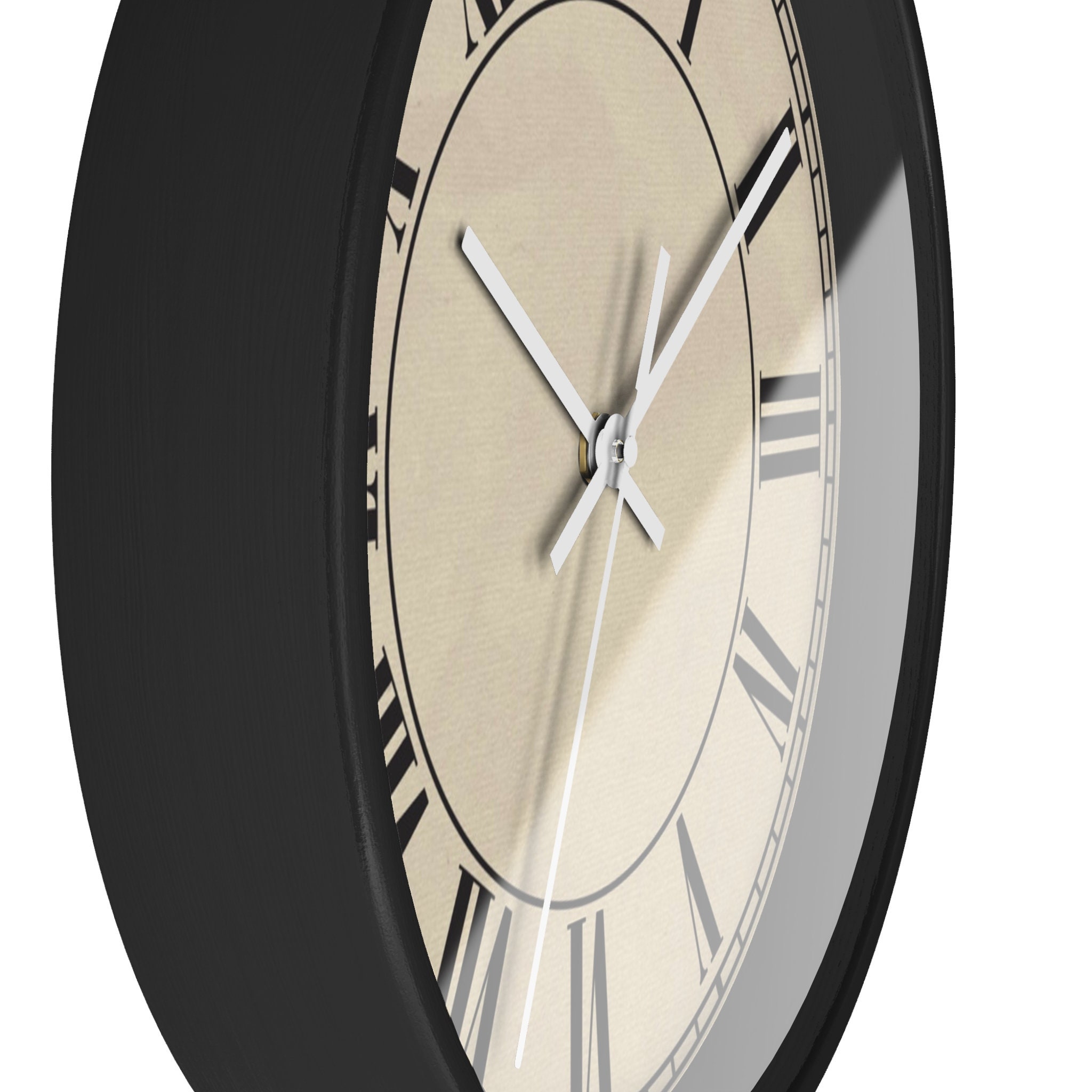 Wall Clock, Clock, Roman Numeral Clock, Vintage Wall Clock, Classic ...