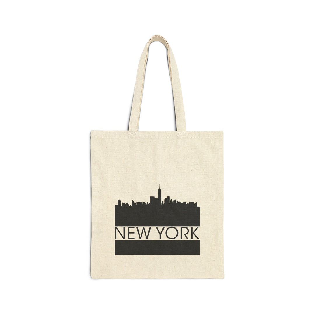 New York City Tote Bag, Cityscape Design, NYC Skyline, Empire State ...