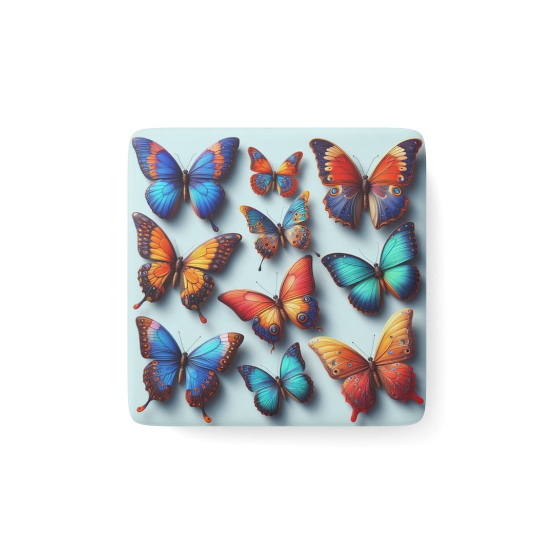 Butterfly Magnets, Butterfly Fridge Decor, Cute Fridge Magnets, Cubicle ...