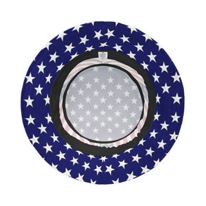 American Flag Bucket Hat, Patriotic Hat, Stars and Stripes Hat ...