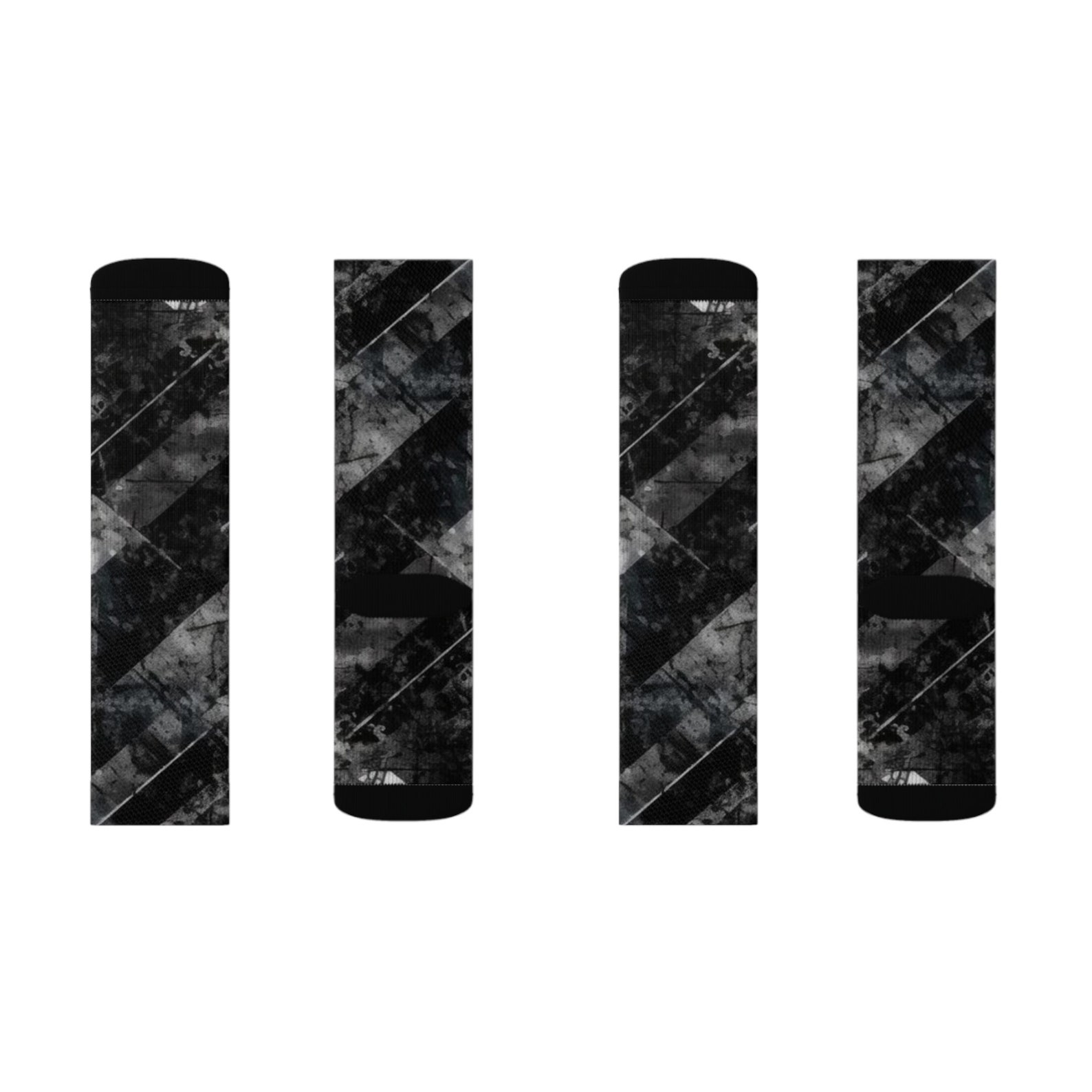 Black and White Punk Socks, Edgy Sock Design, Rebellious Style, Punk ...
