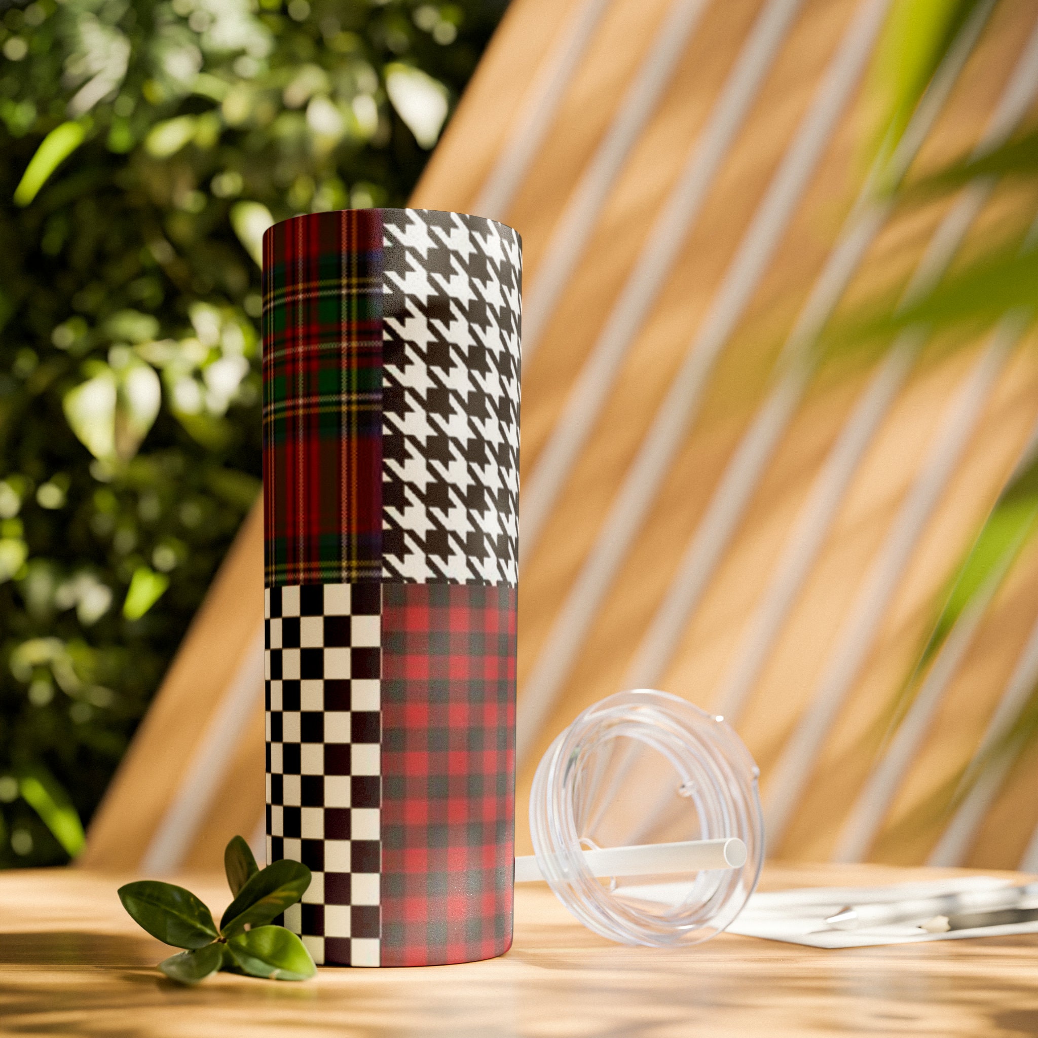 Skinny Tumbler With Straw, Collage Tumbler, Trendy Tumbler, Coffee Cup ...