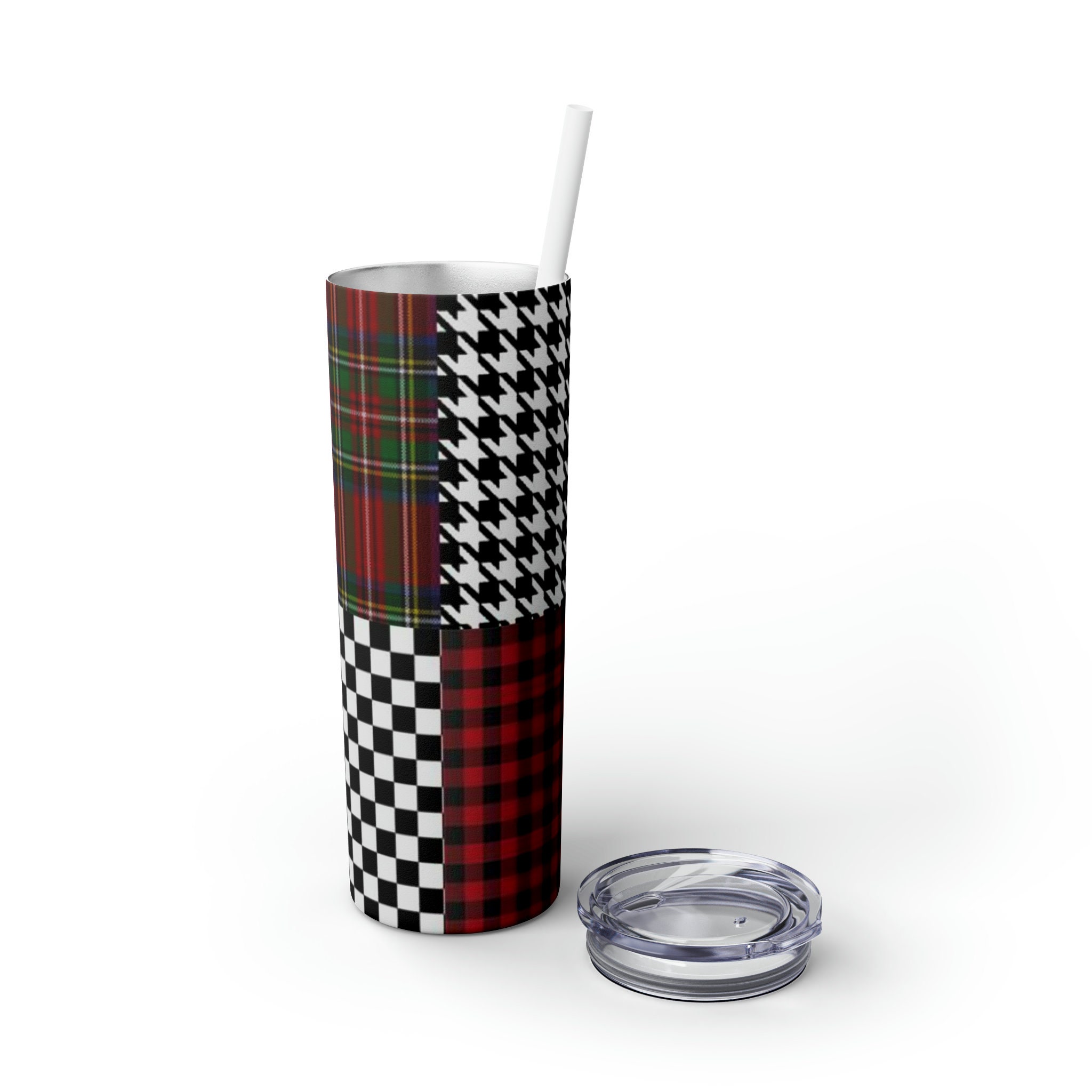 Skinny Tumbler With Straw, Collage Tumbler, Trendy Tumbler, Coffee Cup ...