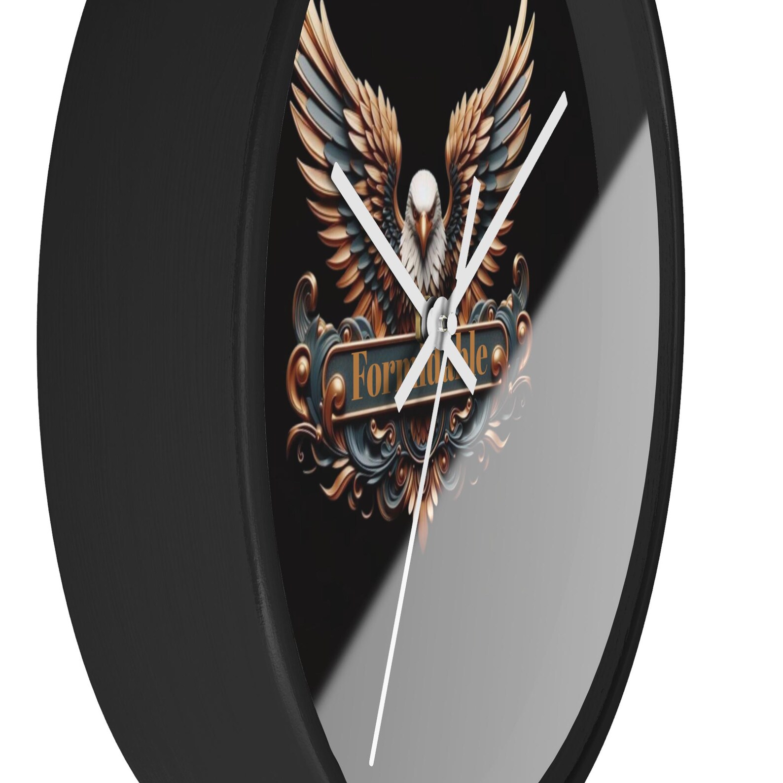 Eagle Wall Clock, Eagle Clock, Ornate Eagle Clock, Bird Wall Clock ...