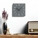 Acrylic Wall Clock Gray Clock Modern Clock Minimalist - Etsy