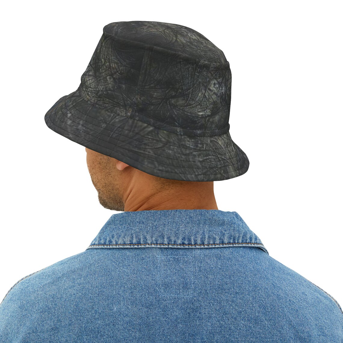 Bucket Hat, Goth Hat, Black Bucket Hat, Unique Bucket Hat, Trendy ...