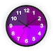 Four Tone Clock, Purple Clock, Quadrant Toned Clock, Multi Shade Clock ...