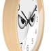 Angry Eyes Wall Clock, Angry Face Wall Clock, Funny Clock, Unique Wall ...