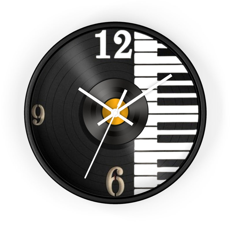 Vinyl Clock - Etsy