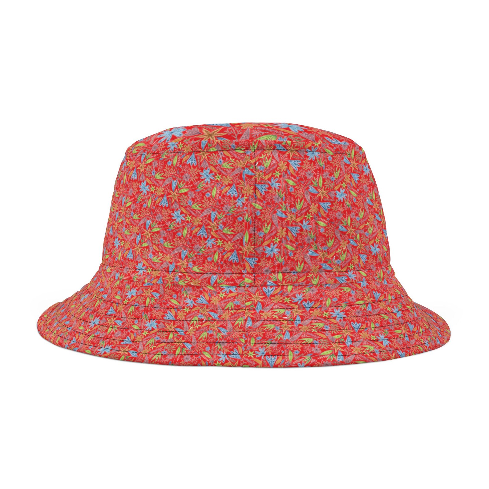 Floral Bucket Hat, Flower Bucket Hat, Colorful Bucket Hat, Women Bucket ...