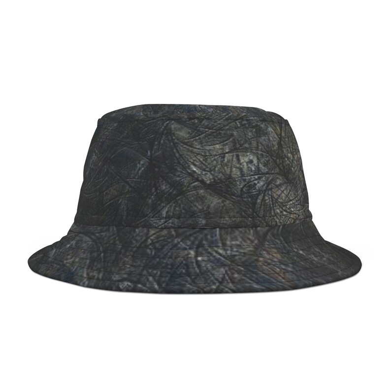Bucket Hat, Goth Hat, Black Bucket Hat, Unique Bucket Hat, Trendy ...