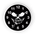 Scary Face Clock, Scary Grinning Face Clock, Spooky Face Clock, Spooky ...