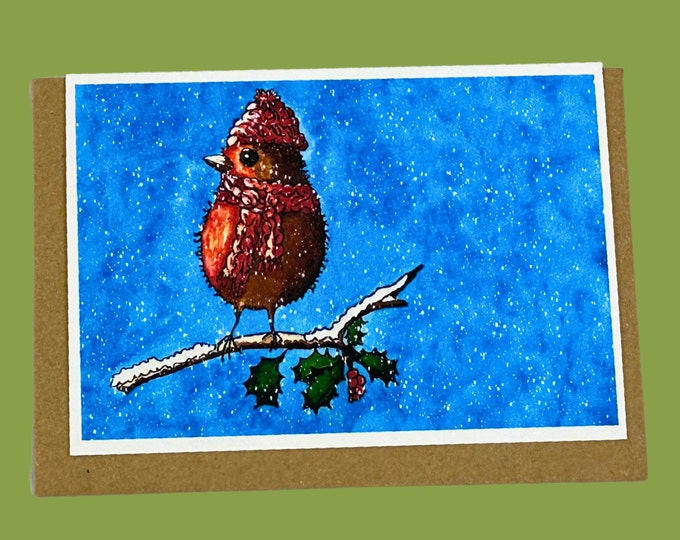 Sympathy Robin Poem Christmas Card, Sympathy Robin Personalised ...