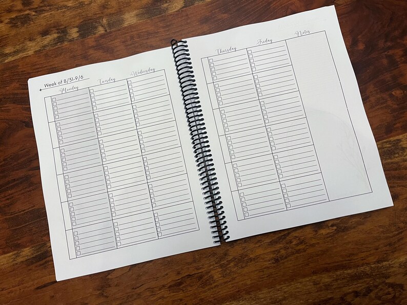 2025-2026 Homeschool Lesson Planner - Etsy