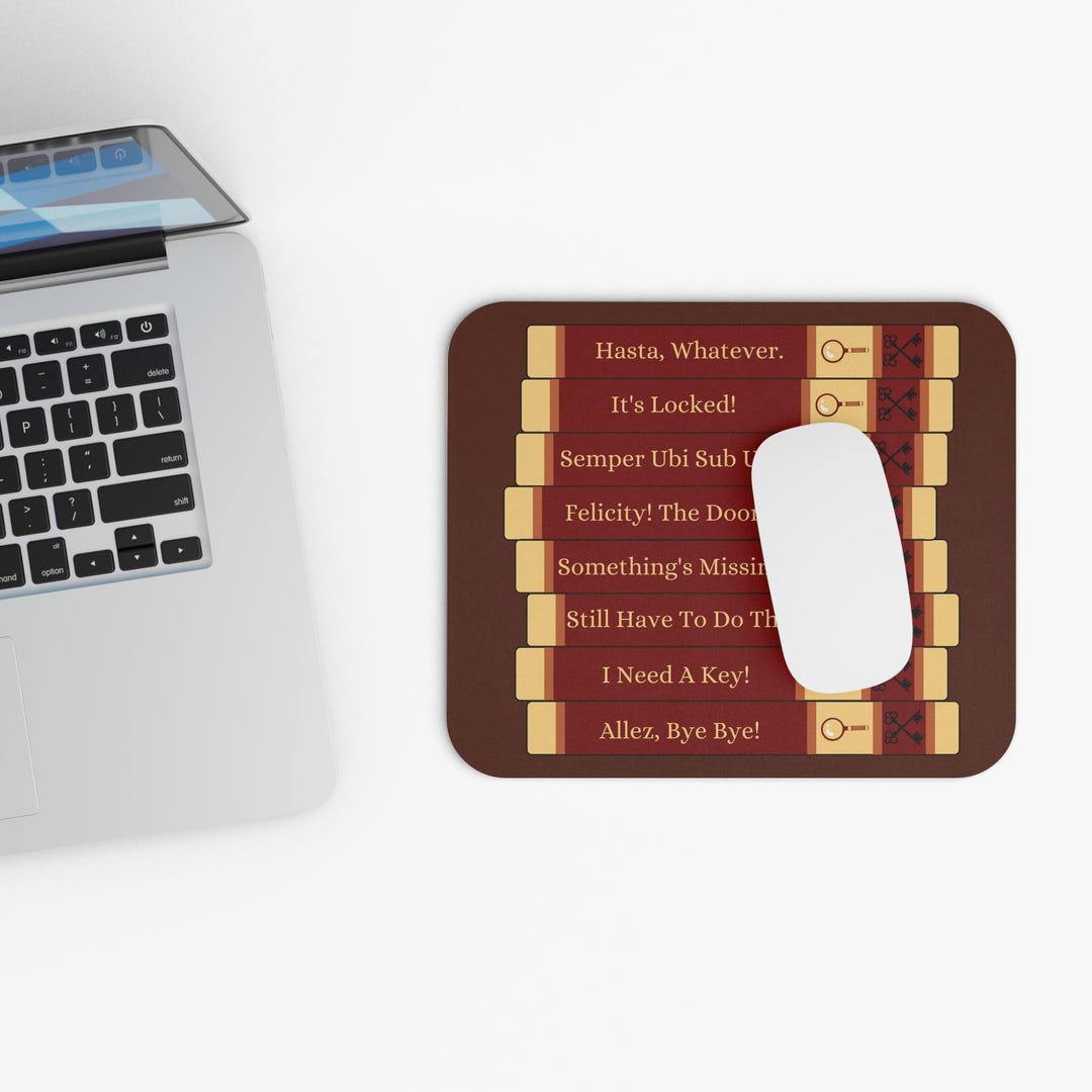 Nancy Drew Main Menu Inspired Mouse Pad, Nancy Drew PC Game Quotes ...