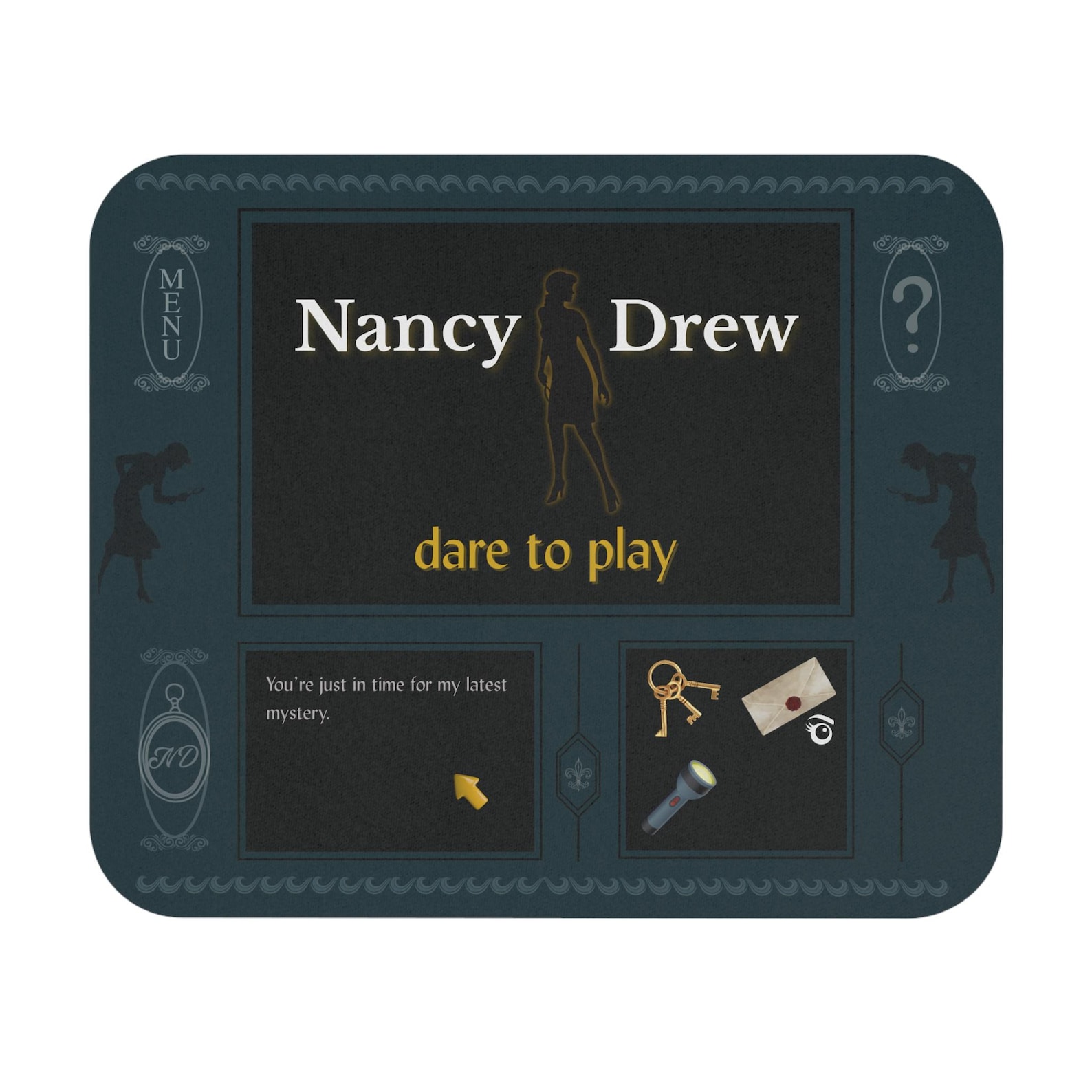 Nancy Drew Inspired Original Game Screen Mouse Pad - Etsy