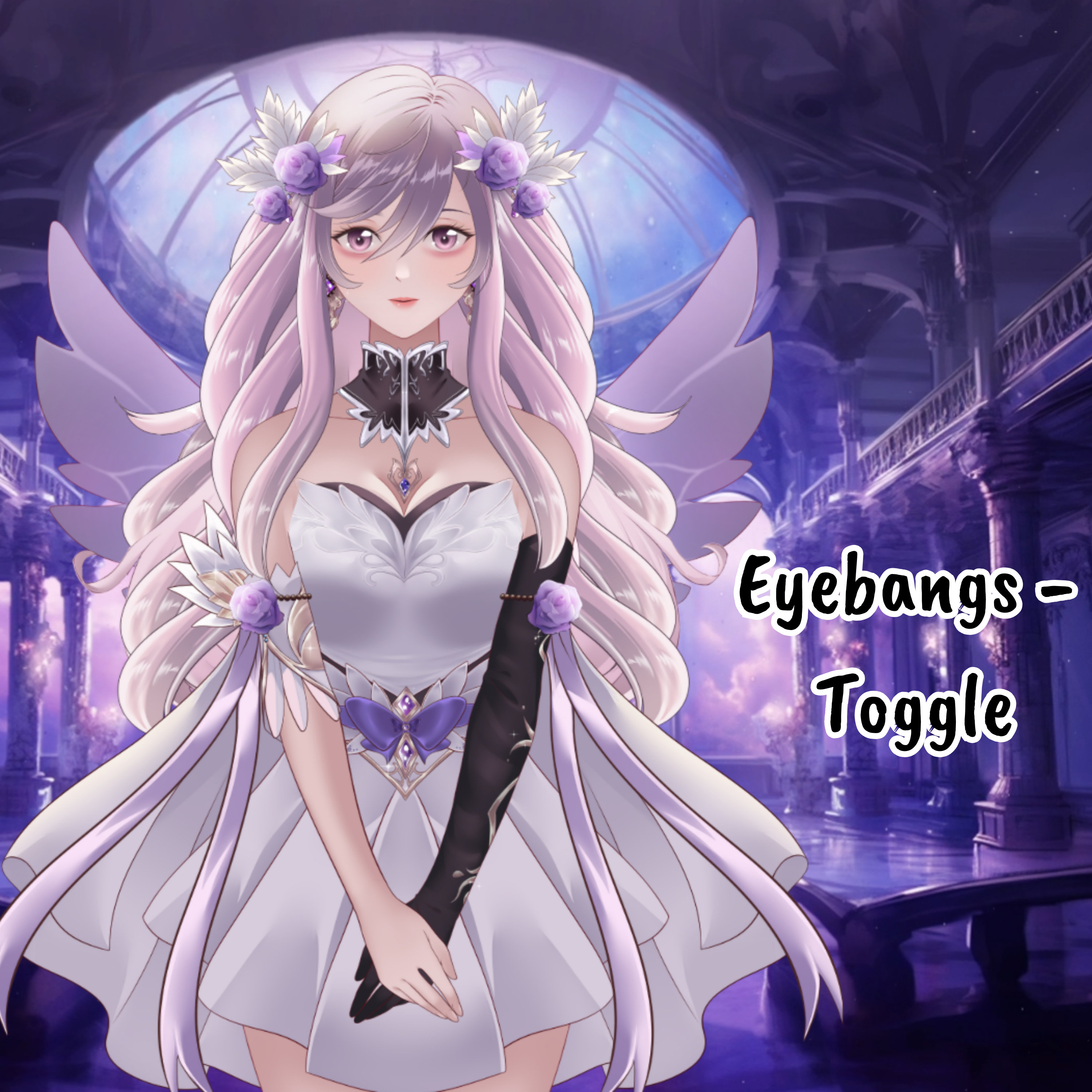 Vtuber Emily, the Angel Queen 4 Emotions 3 Toggle Live2d Model for ...