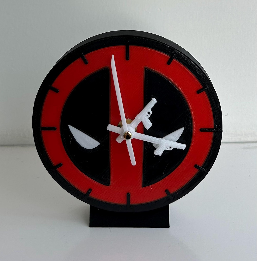Deadpool Clock - Etsy