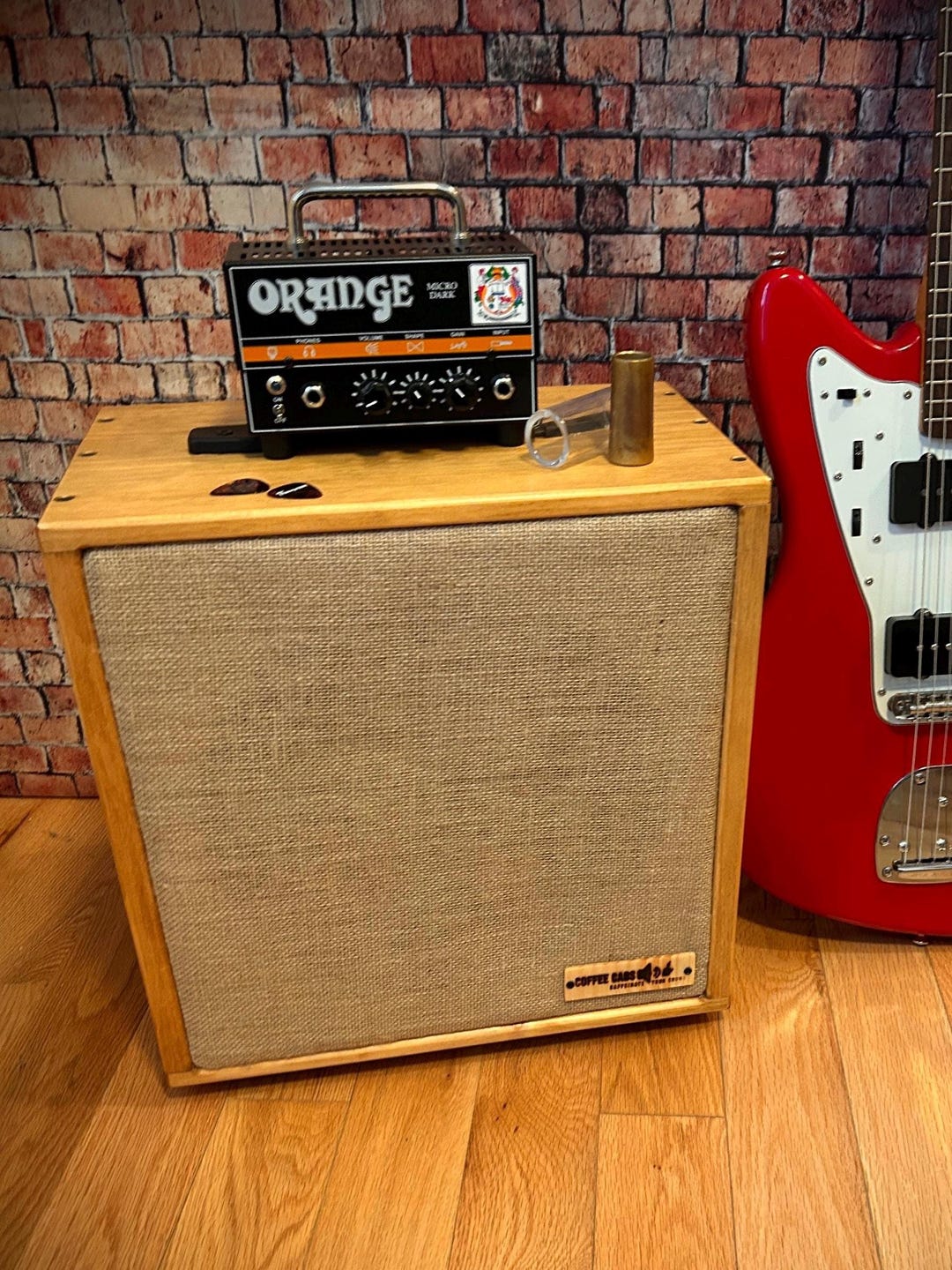 Coffee Cab 1x12, 10 or 8 Speaker Cabinet in Blonde Finish for Guitar ...