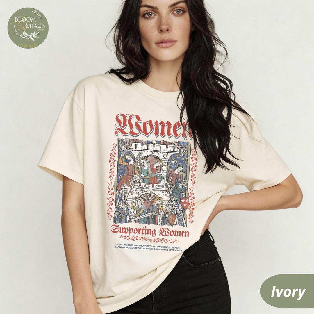Femenist Medieval Shirt, Feminism Shirt, Vintage Femenist Shirt ...