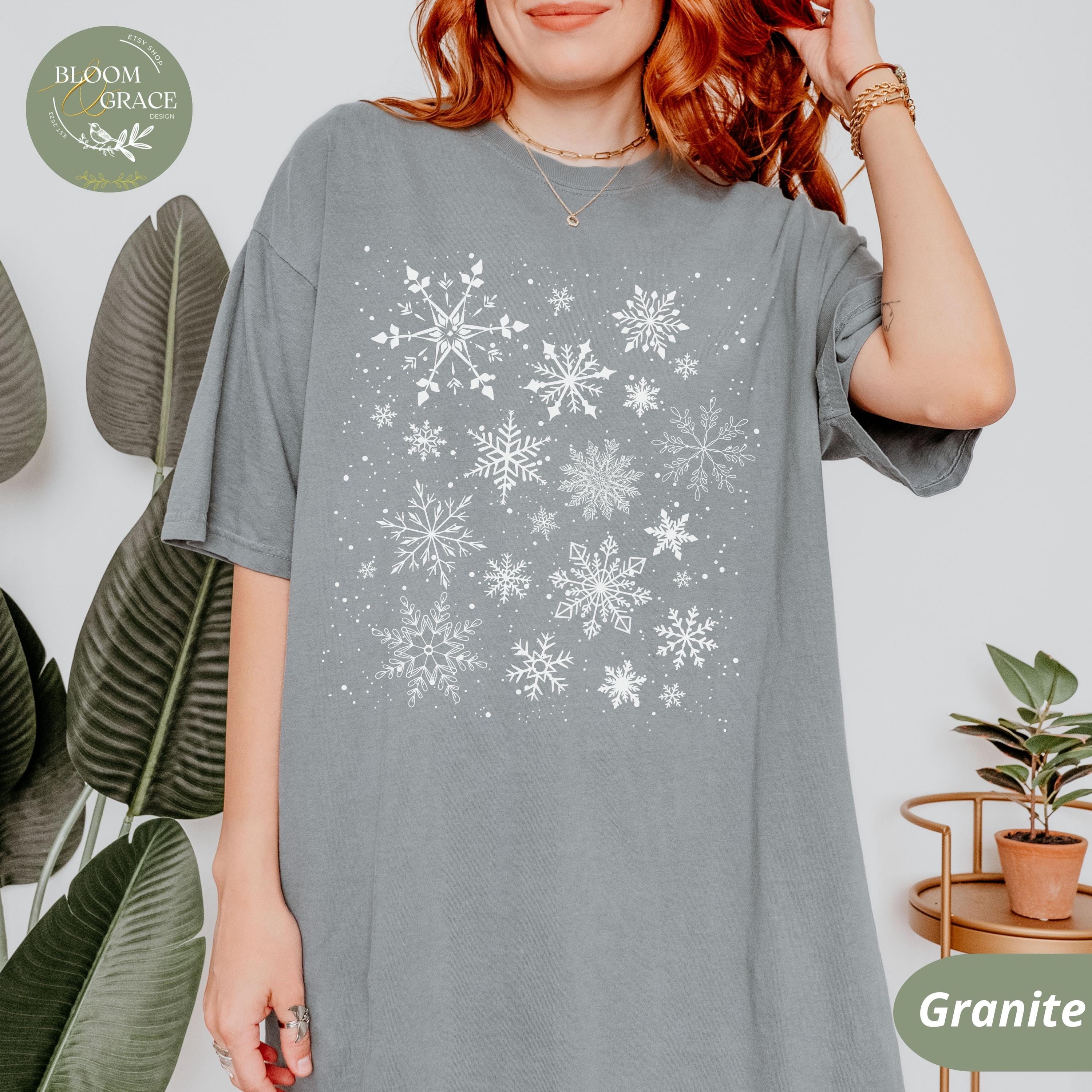 Comfort Colors Shirt Snow Shirt Cozy Season Shirt Winter Wonderland Ski ...