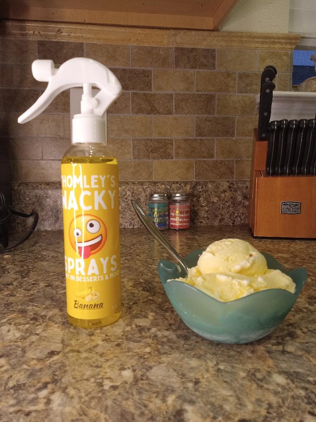 Banana Flavored Banana Candy Spray Banana Ice Cream Toppings - Etsy