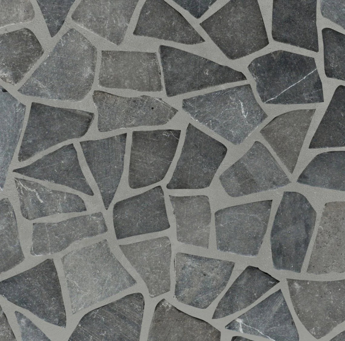 Stone Mosaic Tiles, Grey Random Peel and Stick Tile, Decorative ...